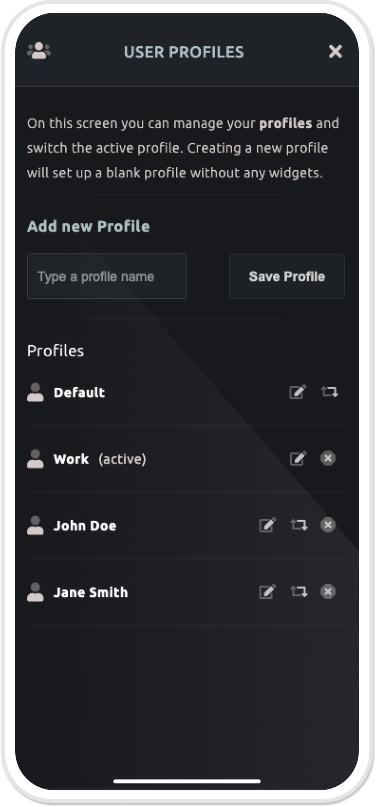 Senses - Smart Mirror Software