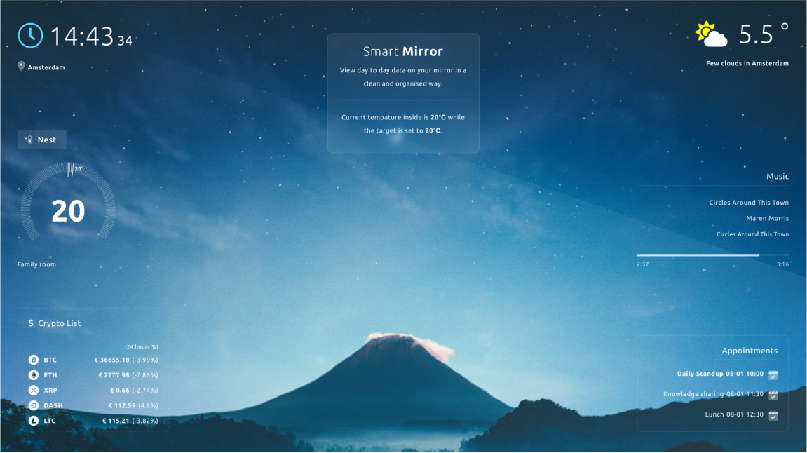 Senses - Smart Mirror Software